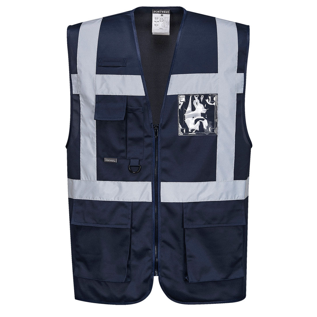 Custom NAVY Professional Executive Style Safety Vest