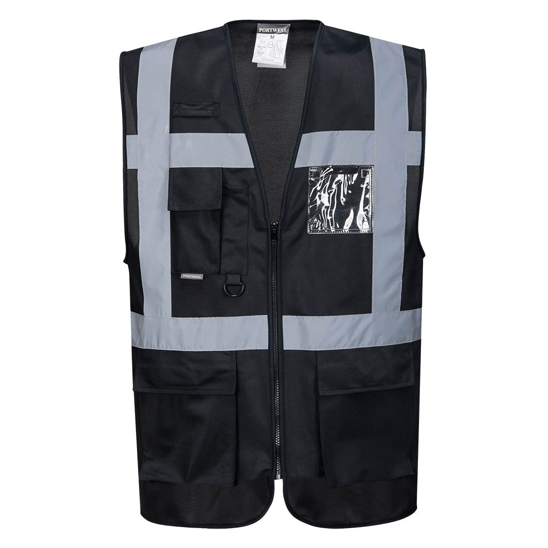 Custom Black Professional Executive Style Safety Vest
